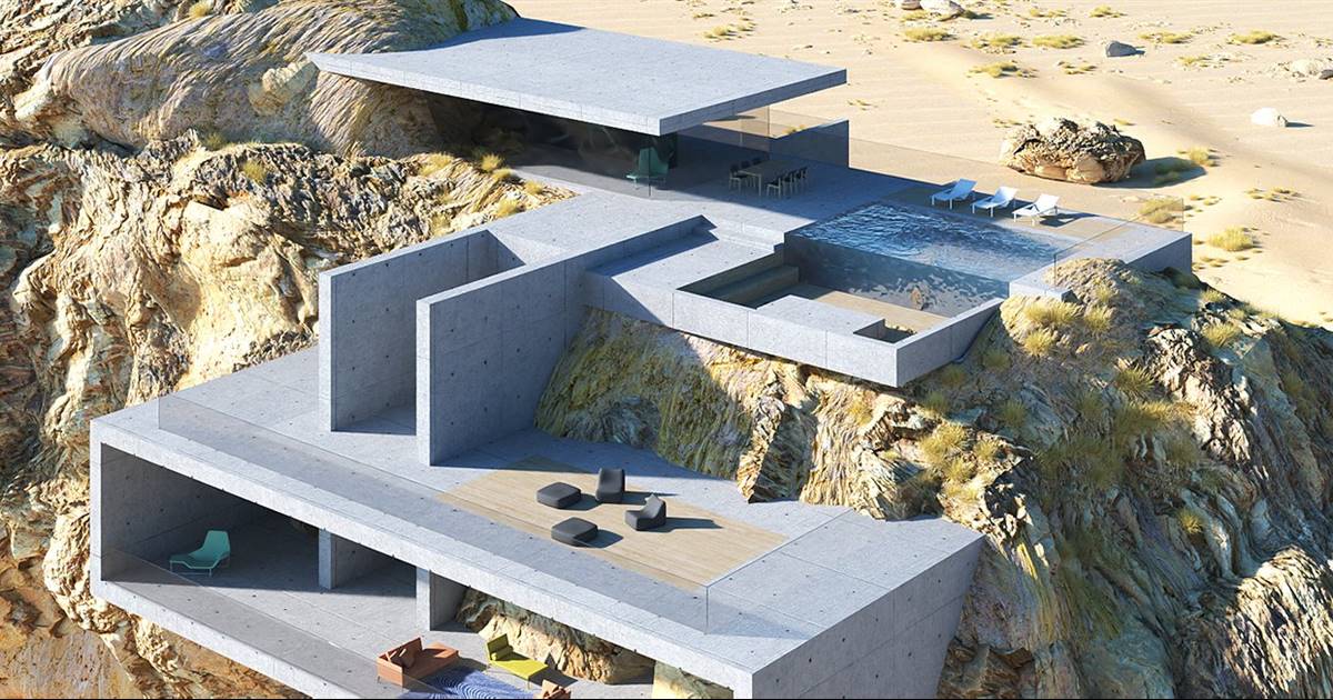 Casa dentro de una roca