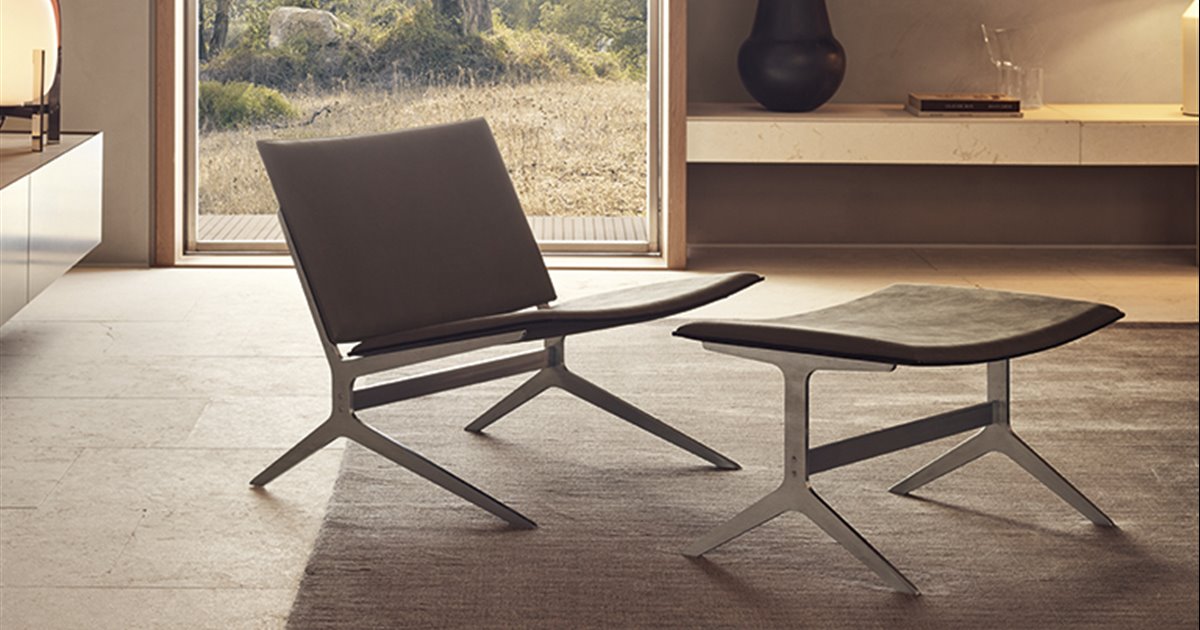 El sillón Kay Lounge funciona: es elegante y esencial