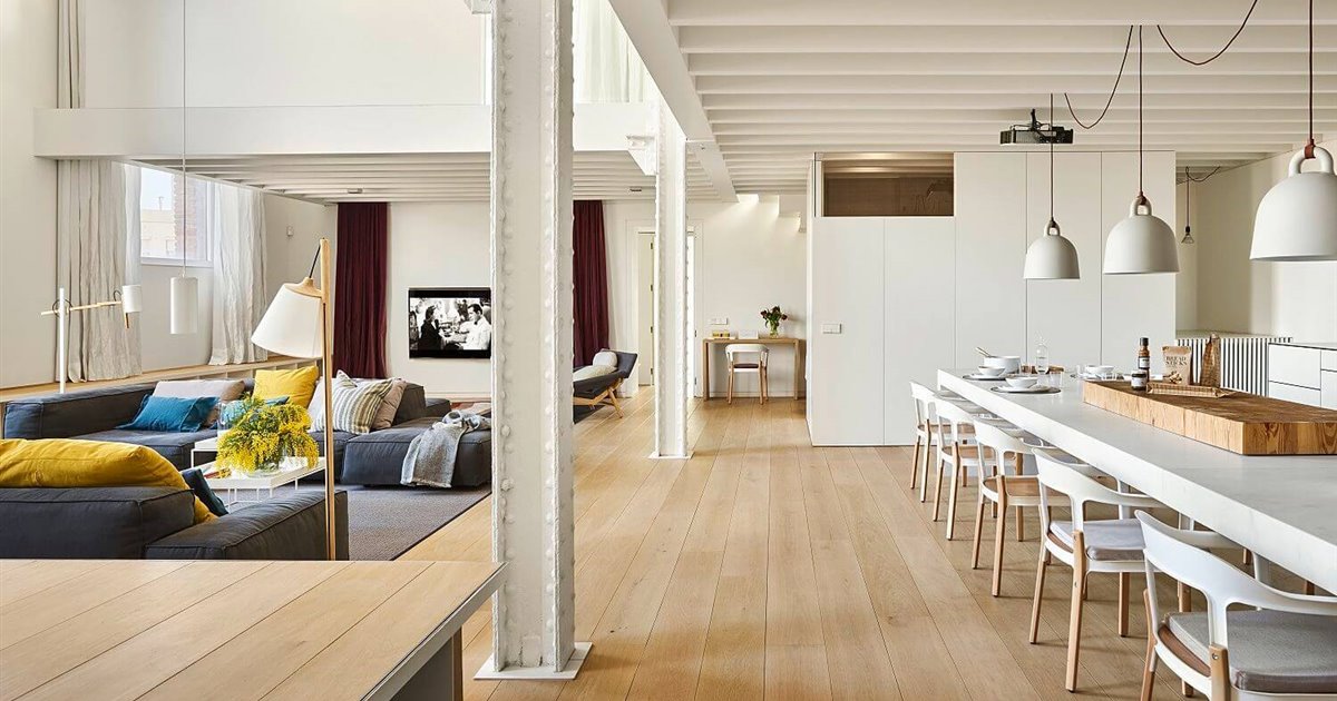 Todo lo que necesitas saber para amueblar y decorar un loft manteniendo ...