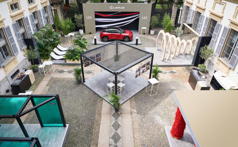 Lexus celebra en Milán la llegada del Nuevo LBX con una original ...