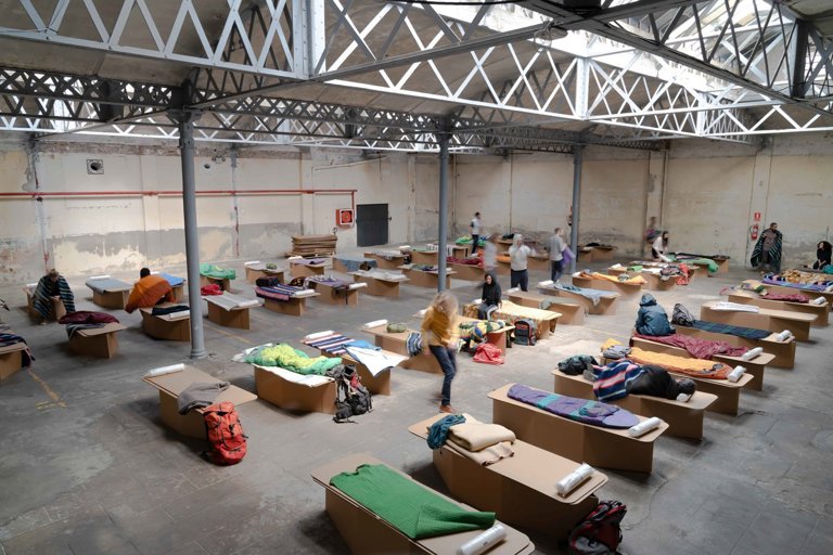 La cama humanitaria más barata y rápida de montar es española