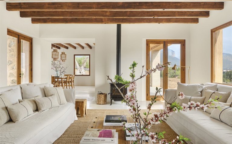 Lo rústico también puede ser moderno: 7 salones que son toda una fusión ...