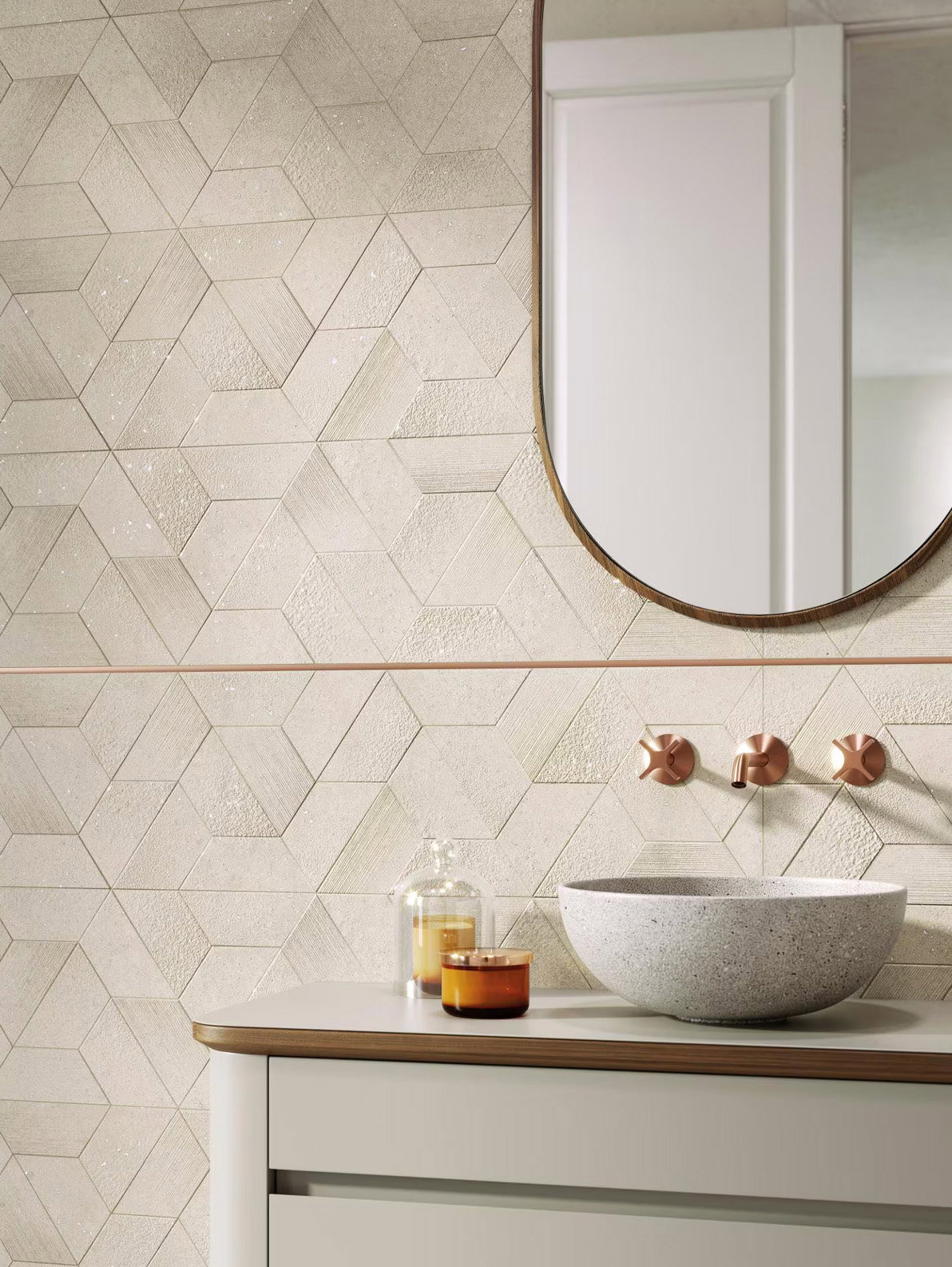 Lo más nuevo de PORCELANOSA lleva el color neutro y las texturas a su ...