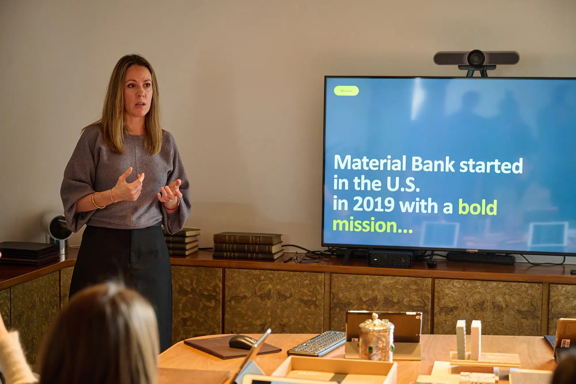 Un encuentro exclusivo: Material Bank presenta su plataforma de ...