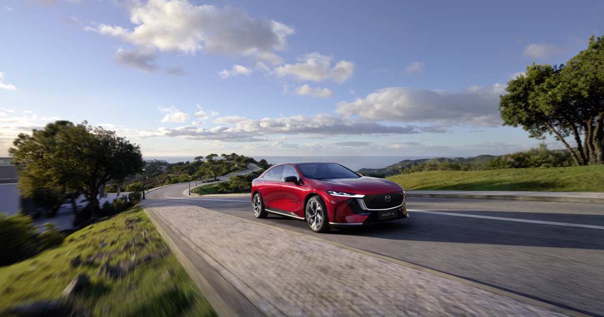 La primera berlina eléctrica de Mazda es una declaración de estilo y ...