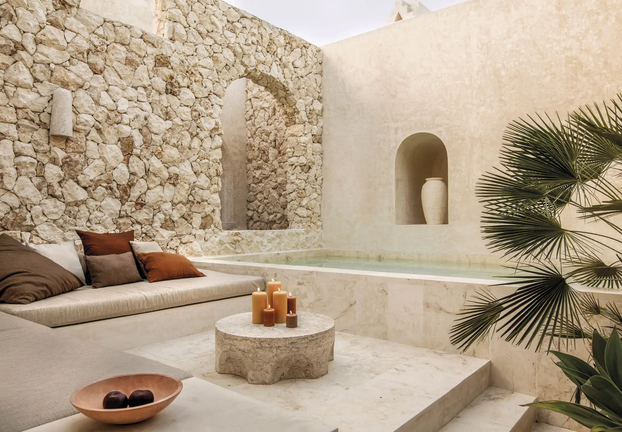 Esta casa en Tulum se ha inspirado en los patios de las haciendas ...