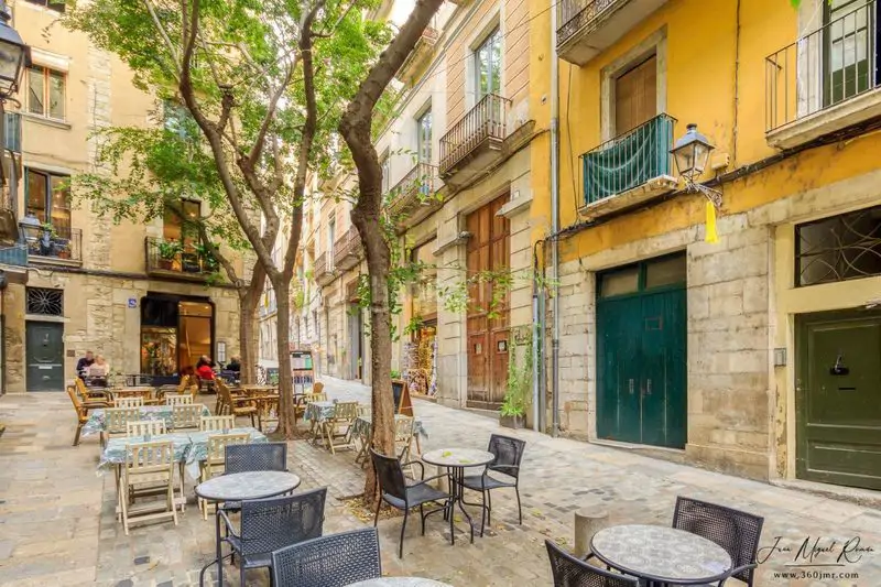 Este es el piso en la antigua judería de Girona donde vivió el ciclista ...