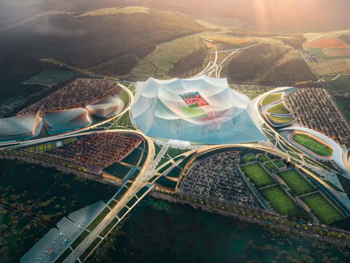 Así será el Estadio Hassan II: una joya arquitectónica marroquí que ...