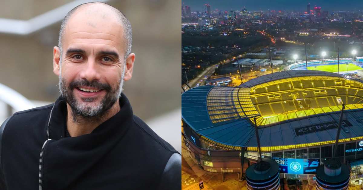 El estadio del Manchester City de Pep Guardiola vuelve a transformarse ...