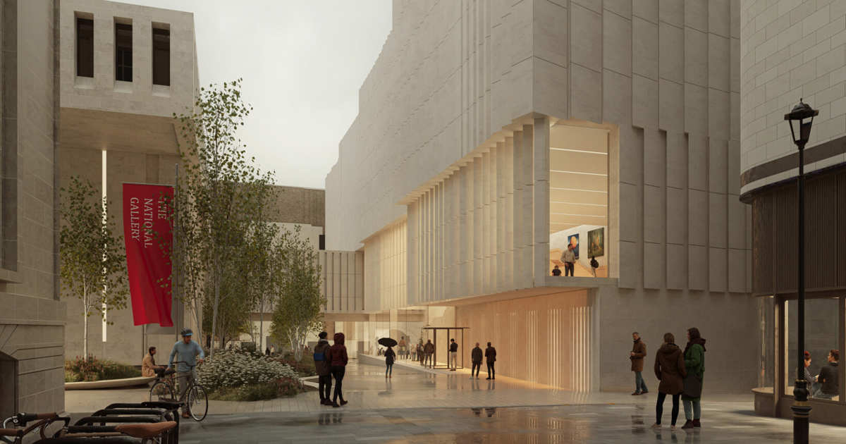 La nueva ala de la National Gallery en Londres lleva el sello de Kengo ...